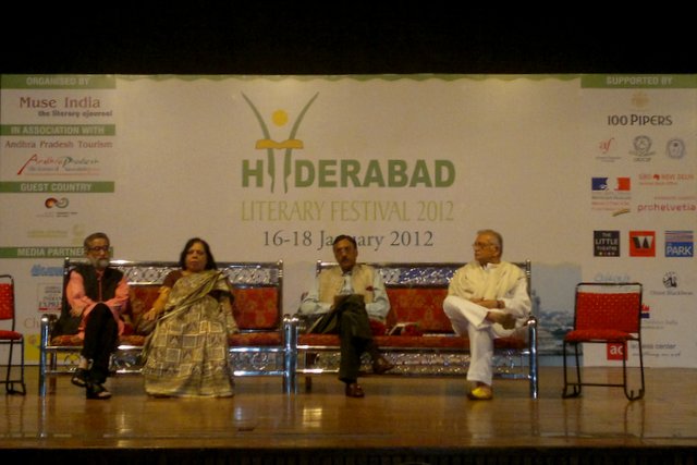 Thoughts on Hyderabad Literary Festival, 2012 - Anuradha Goyal Thoughts on Hyderabad Literary Festival, 2012 - Anuradha Goyal