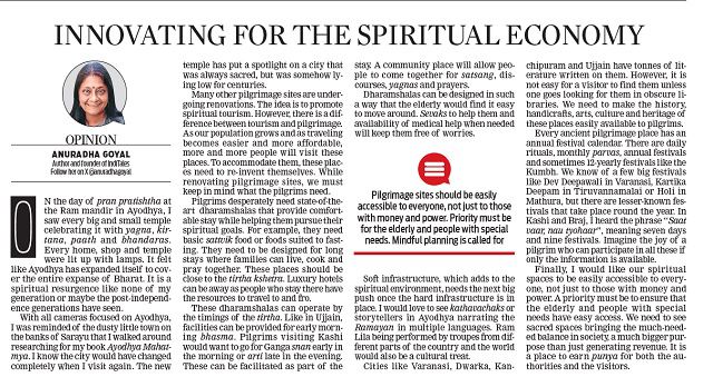 Innovating For The Spiritual Economy - Anuradha Goyal